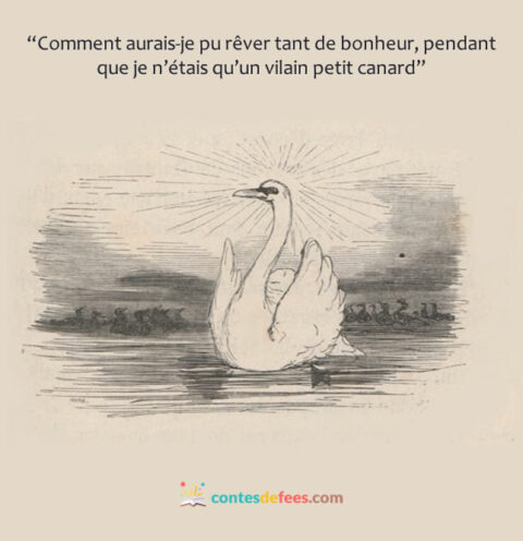 Le vilain petit canard - Conte de fées en français. Texte et Audio.