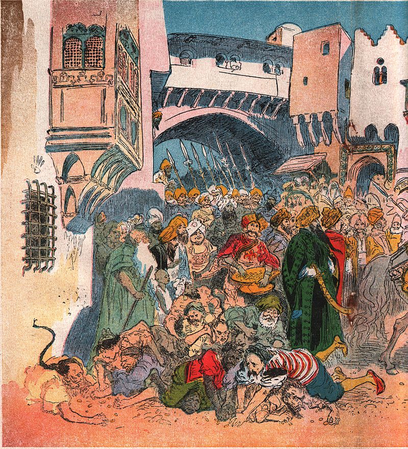 Les Aventures d'Aladin - Conte de fées en français. Texte et Audio.