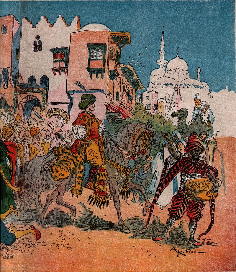 Les Aventures d'Aladin - Conte de fées en français. Texte et Audio.