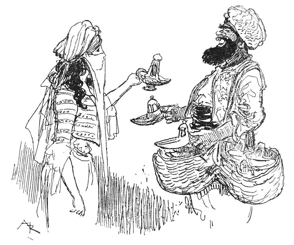 Les Aventures d'Aladin - Conte de fées en français. Texte et Audio.
