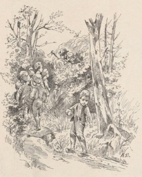 Le petit poucet - Conte de fées en français. Texte et Audio.